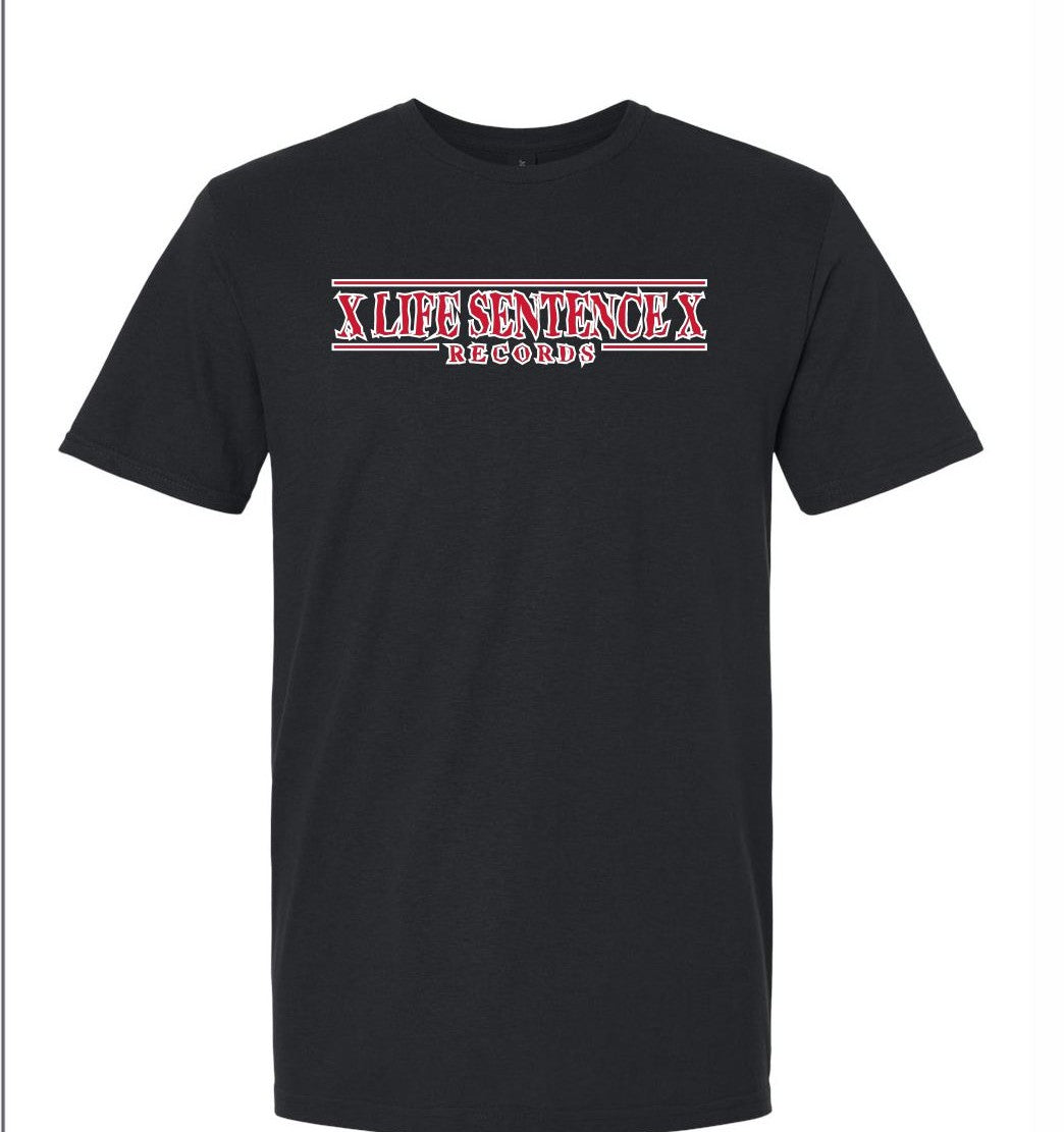 Life Sentence Records logo tshirt